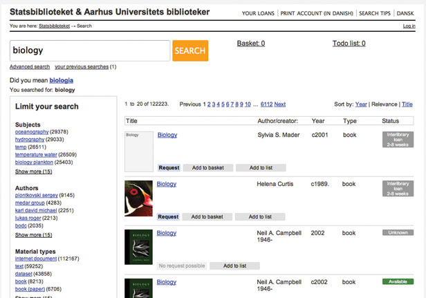 The Open Library System — Re-invented, Implemented and Working